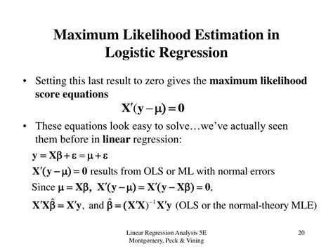 ppt chapter 13 generalized linear models powerpoint presentation