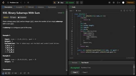 Sindhuja Balabadra On Linkedin Java Slidingwindow Binarysubarrays