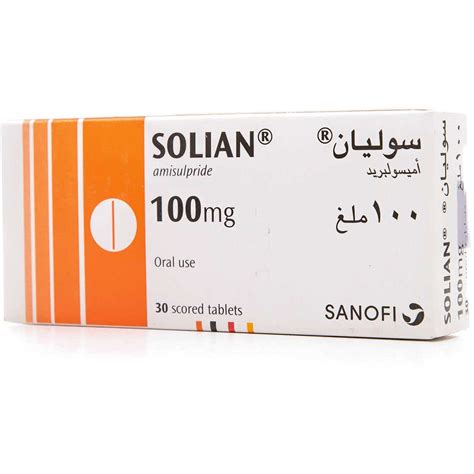 Solian 100 Mg Tablet 30 Nahdi