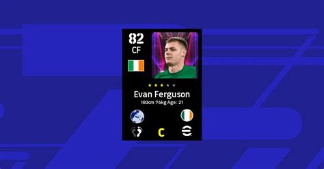 Evan Ferguson Efootball 2022 Stats