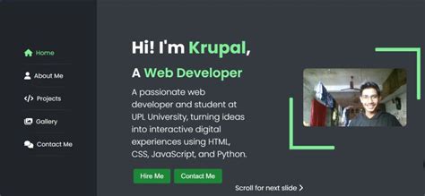 portfolio webdeveloper frontenddevelopment html css javascript python django