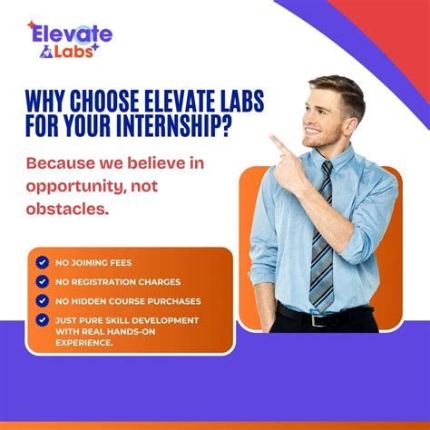 Why Choose An Internship At Elevate Labs Elevate Labs