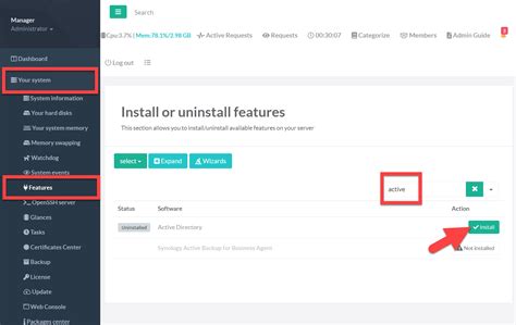 How To Install The Active Directory Feature Artica Wiki