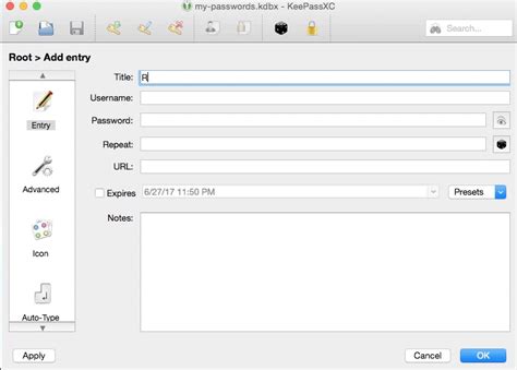Getting Started With Keepassxc