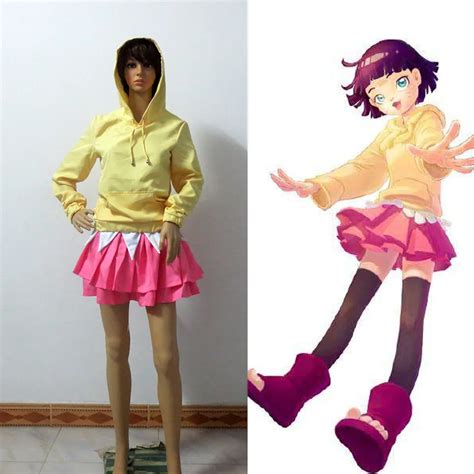 Naruto Boruto Uzumaki Himawari Cosplay Anime Costume Custom Made Buy At The Price Of 48 45 In