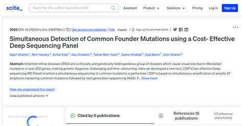 Simultaneous Detection Of Common Founder Mutations Using A Cost