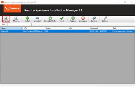 Quick Installation Kentico Xperience Documentation
