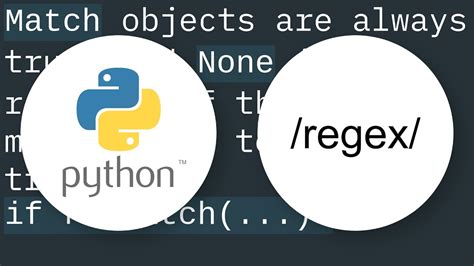Python Regular Expressions Return Truefalse Youtube