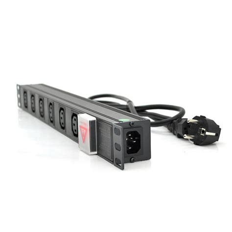 Сетевой фильтр Merlion C13 220В 1U 19 с адаптером питания (ID ...