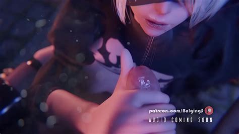 Yorha B Handjob Cumshot Xnxx Com