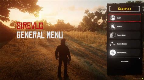 Redm General Menu Redm Scripts Redm General Menu Redm Scripts