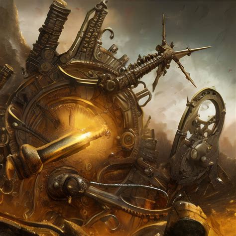 Dreamup Creation Dark Brass Steampunk By Majorblades On Deviantart