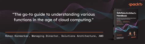 Solutions Architects Handbook Kick Start Your Career With Architecture Design