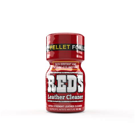 Reds Leather Cleaner Poppers In 10ml Bottle Uk Poppers