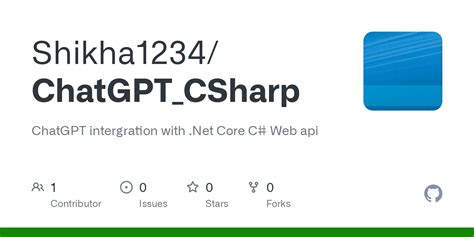 Github Shikha1234chatgptcsharp Chatgpt Intergration With Net Core