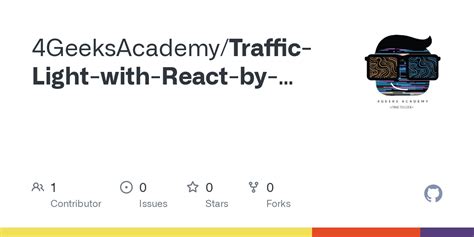 GitHub 4GeeksAcademy Traffic Light With React By Gina