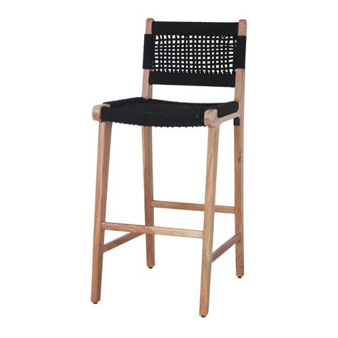 Taburete Alto De Madera Y Cuerda Patsy Leroy Merlin