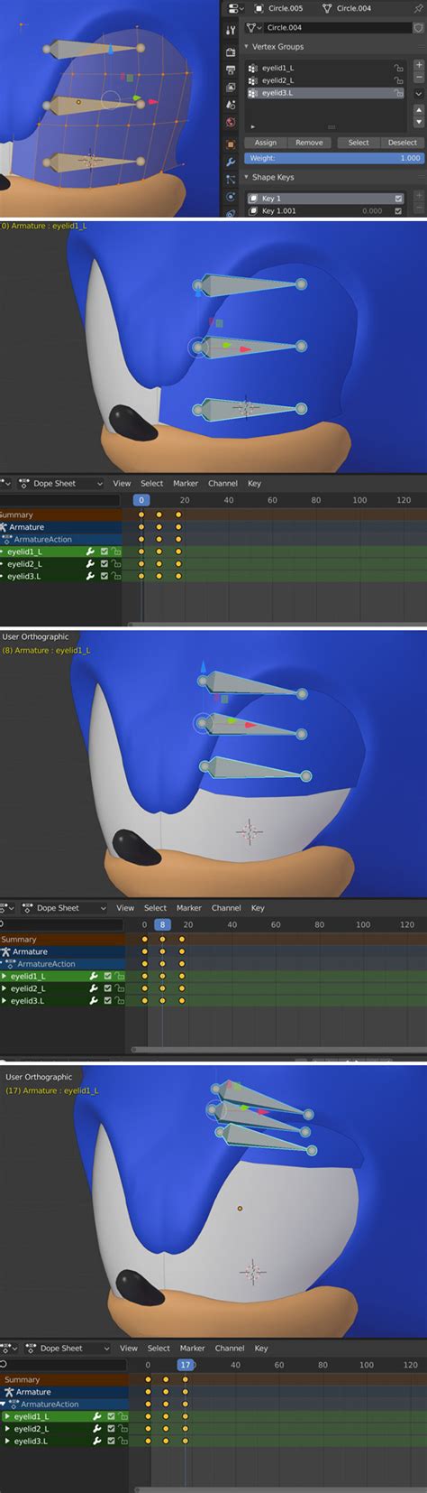 Rigging How To Rig Eyelid To Follow Non Spherical Eyeball Blender