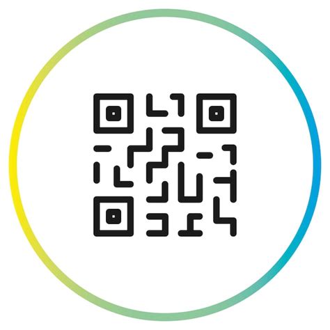 premium vector qr code icon