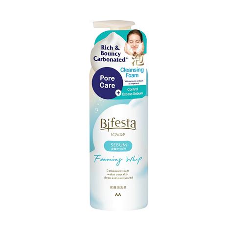 Mandom Bifesta Cleansing Foam Sebum 180g Shibuyala