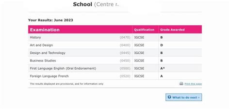 These Are My Igcse Result And Im Disappointed With The Art Ones Since