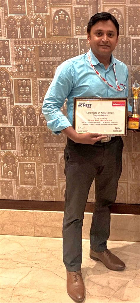 I Gratefully Acknowledge The Ac Business Bihar Cluster And North Region And Extend My Sincere