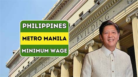 Metro Manila Minimum Wage 2025 Latest Rates Salary Rules
