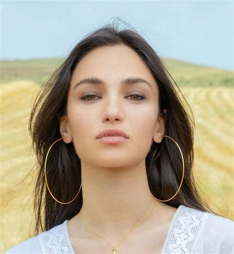 Oversized Hoop Earrings Statement Gold Dainty Hoops Light Weight Big