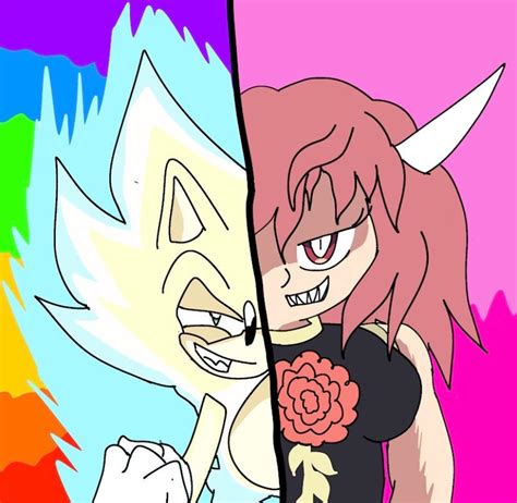 Fleetway Hyper Sonic Vs Oni Kasen By Supersonicx7659 On Deviantart