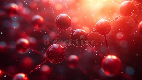 Exploring Molecular Structures And Bonds In Scientific Research Stock