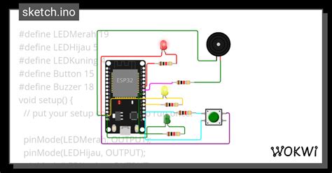 Simulasi 4 Revisi Wokwi Esp32 Stm32 Arduino Simulator