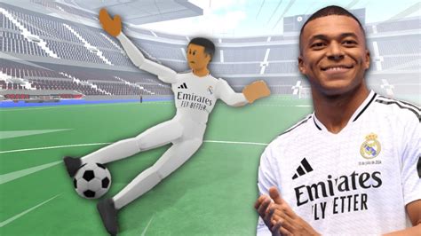Mbappe In Realistic Street Soccer Roblox Youtube