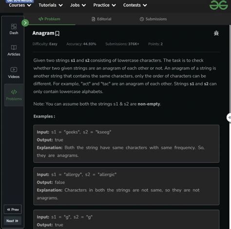 Dsa Stringmanipulation Problemsolving Codingjourney Anagrams Smitarani Sahoo