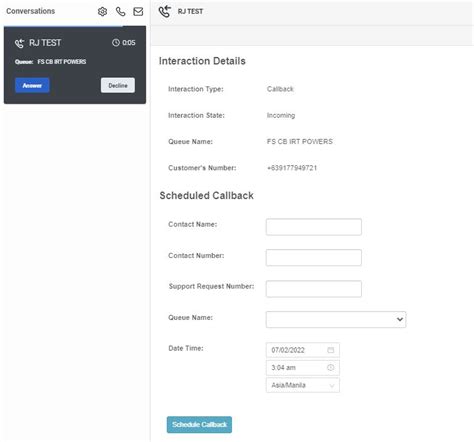 Genesys Cloud Api V Conversations Callbacks Priority Does Not Work Platform API