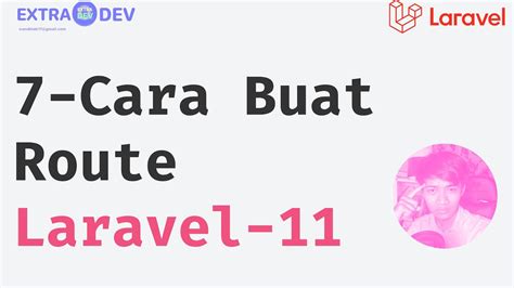 Cara Deklarasi Route Di Laravel YouTube