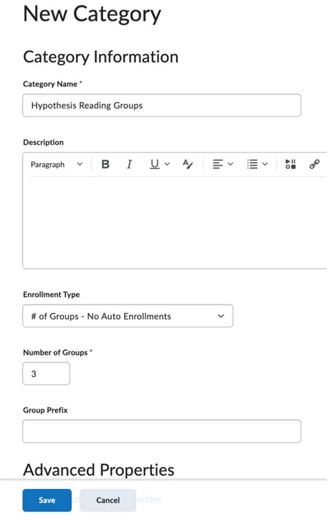Using D2l Brightspace Groups To Create Hypothesis Reading Groups