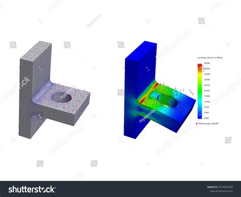 Finite Element Mesh Images Stock Photos D Objects Vectors Shutterstock