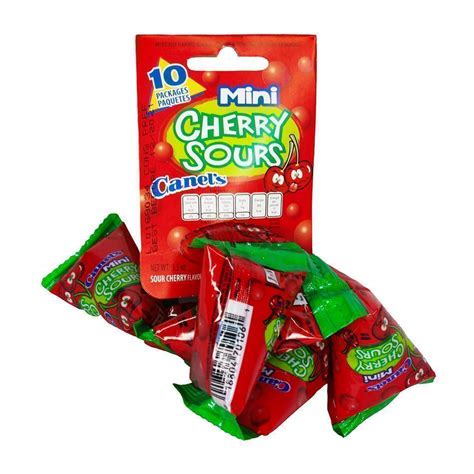 Mini Cherry Sours Canels 10 Pzas Rappi