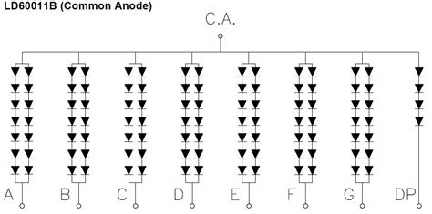 Single Digit 6 Inch Single Color 7 Segment LED Display Asina Tronics Shenzhen Co Ltd