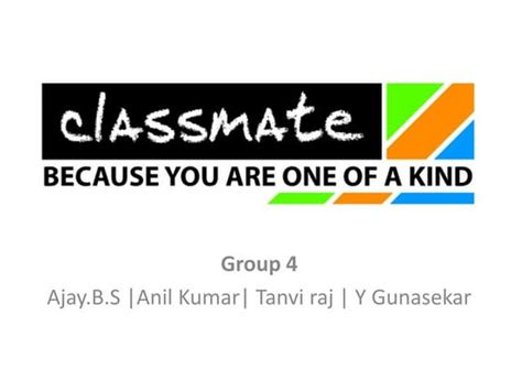 Itc Classmate Brand Extension Ppt
