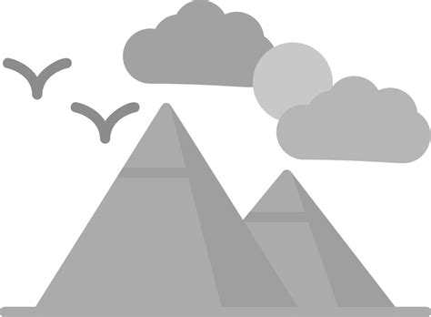 Pyramids Vector Icon 20392394 Vector Art At Vecteezy