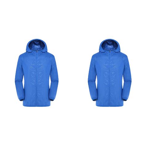 2 Pack Mens Women Casual Jackets For Men Heat Windproof Ultra Light