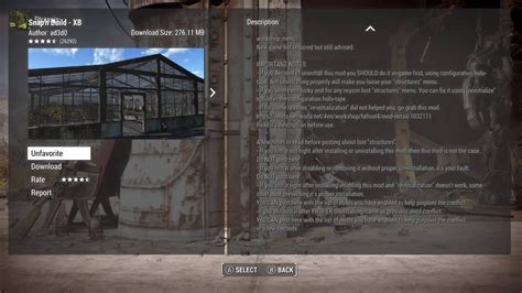 Fallout 4 Fix For Missing Structure Menu I Got F Cked Youtube