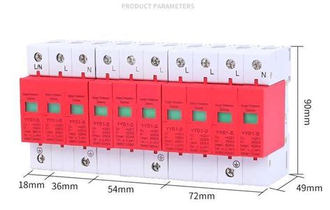 Factory Price 80ka Mcb Device Ethernet Three Phase Protector Surge