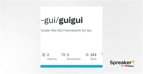 Github Guigui Guiguigui An Immediate Mode Like Gui Framework For Go