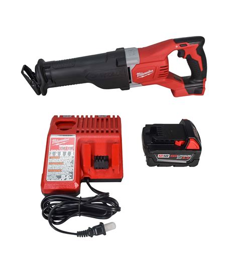 Milwaukee 2621 21p 18v Sawzall Cordless Reciprocating Saw Kit With 5
