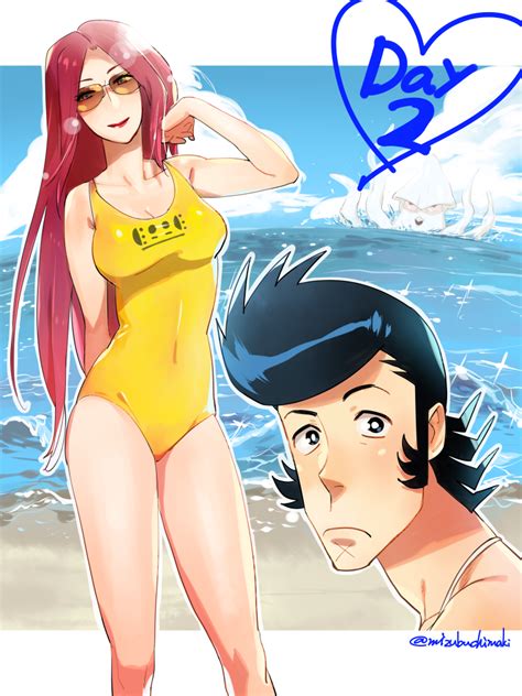 Dandy And Scarlet Space Dandy Drawn By Samba Temperado Danbooru