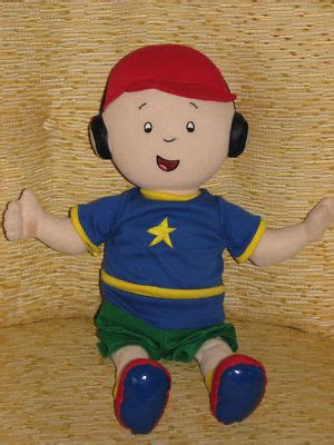 Caillou Doll Singing Talking 17 Plush Toy Htf 142011914