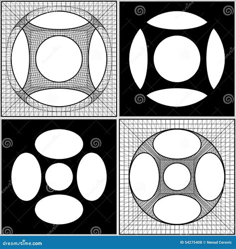 Geometric Intersection Of Cube And Sphere Vector Stock Vector Illustration Of Abstract