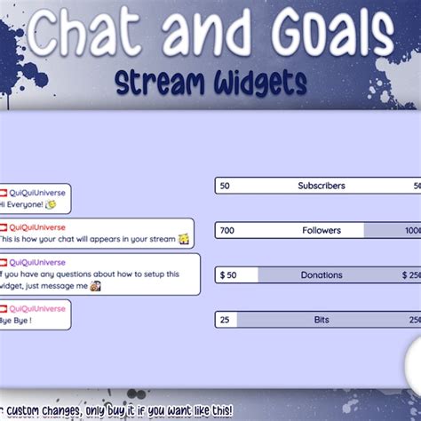 twitch chat css etsy